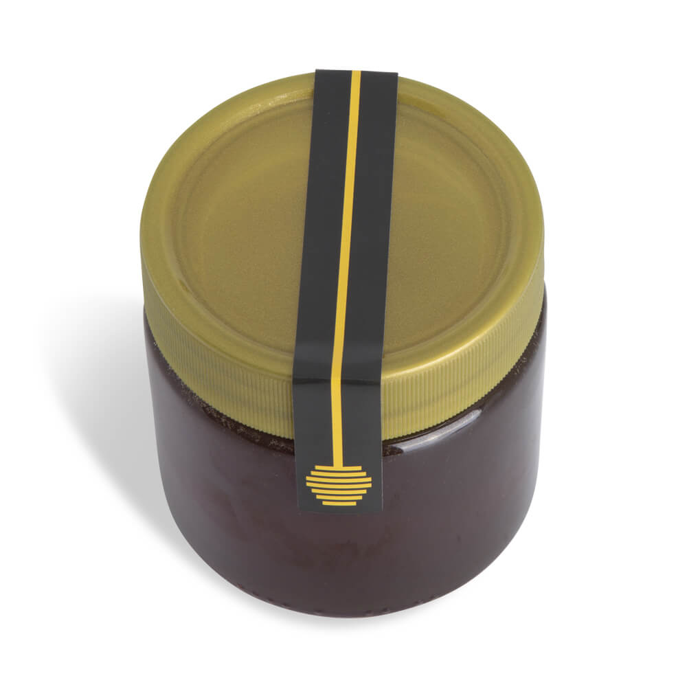 Honig Verschlussetikett 250g – Klassischer Karl – honeystickers